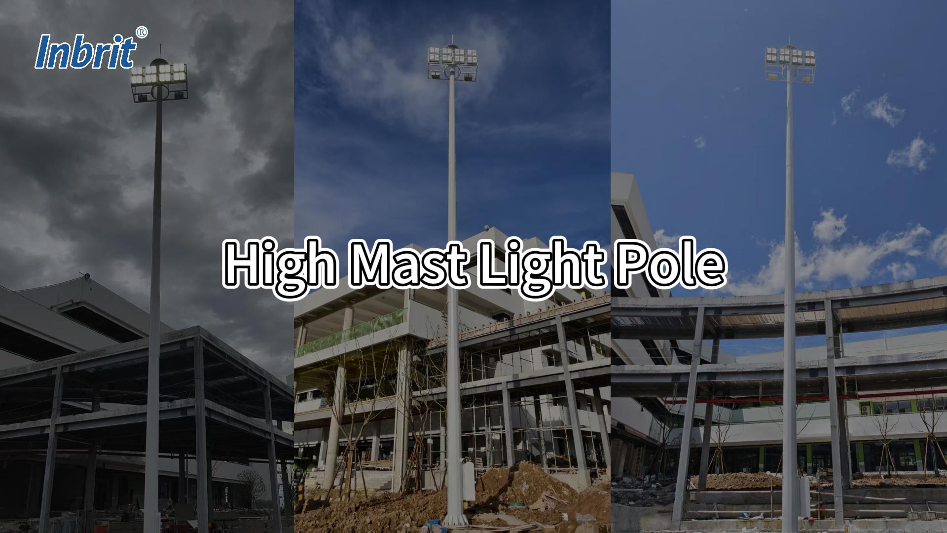 INBRIT 25m High Mast Lighting Case - SolarInbrit